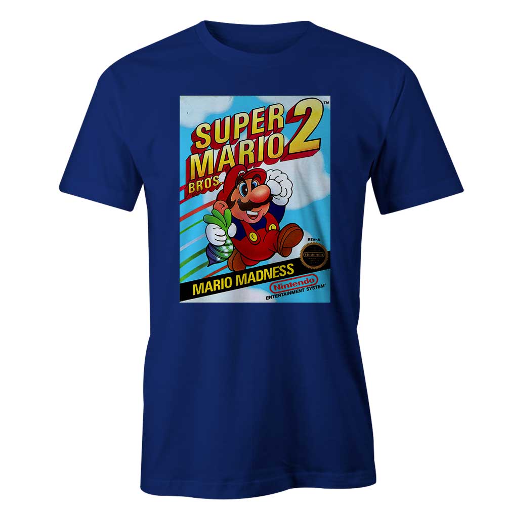 Super Mario 2 Cover - Los Mejores Diseños Geek | HappyHill Shop
